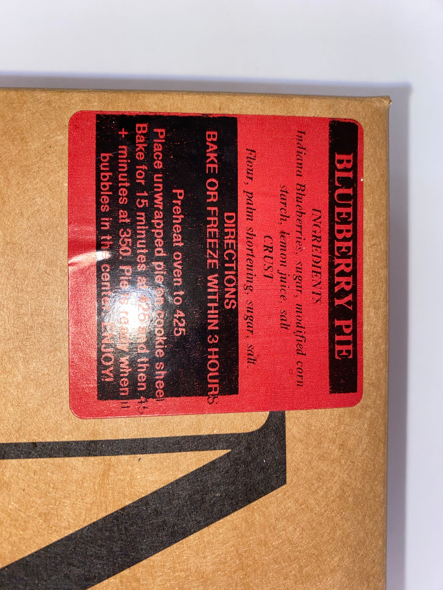 Blueberry Pie 9 inch – Lyons Fruit Farm and Market