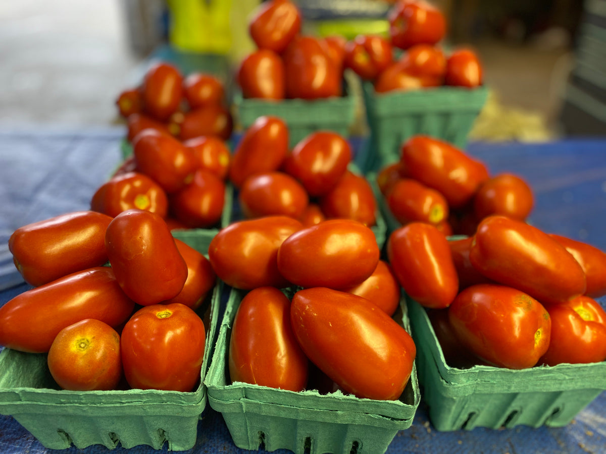 Roma Tomatoes 1 quart – Lyons Fruit Farm and Market